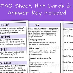 Mother's Day Mystery Game Printable for Kids, Escape Room Game for ...