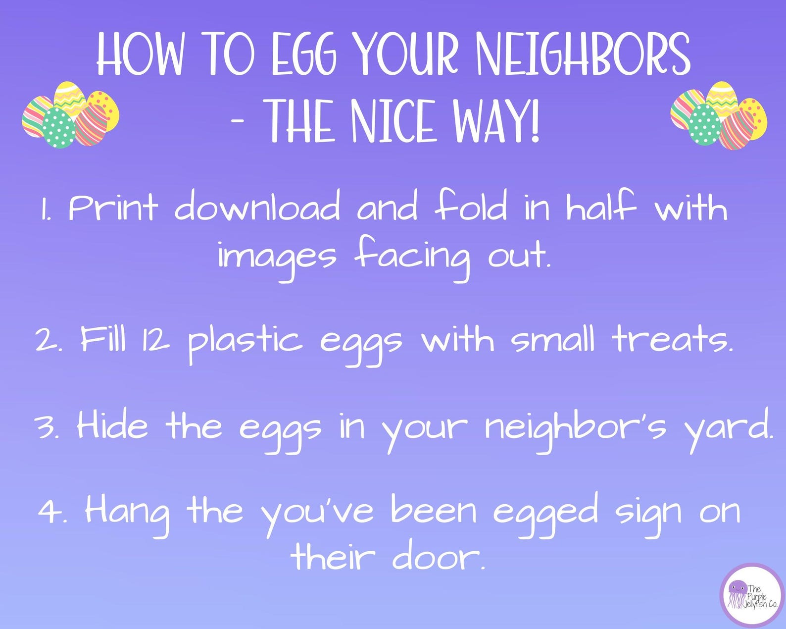 You've Been Egged Easter Game Printable, Easter Egg Hunt, Easter ...