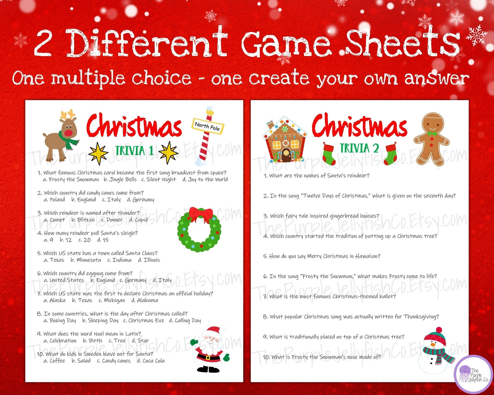 Christmas Trivia Games, Christmas Games for Families, Christmas ...
