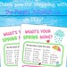 Spring Name Game, Printable Spring Activity for Kids & Adults, Spring ...