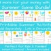 Summer Word Scramble Game, Summer Activity for Kids, Summer Game ...