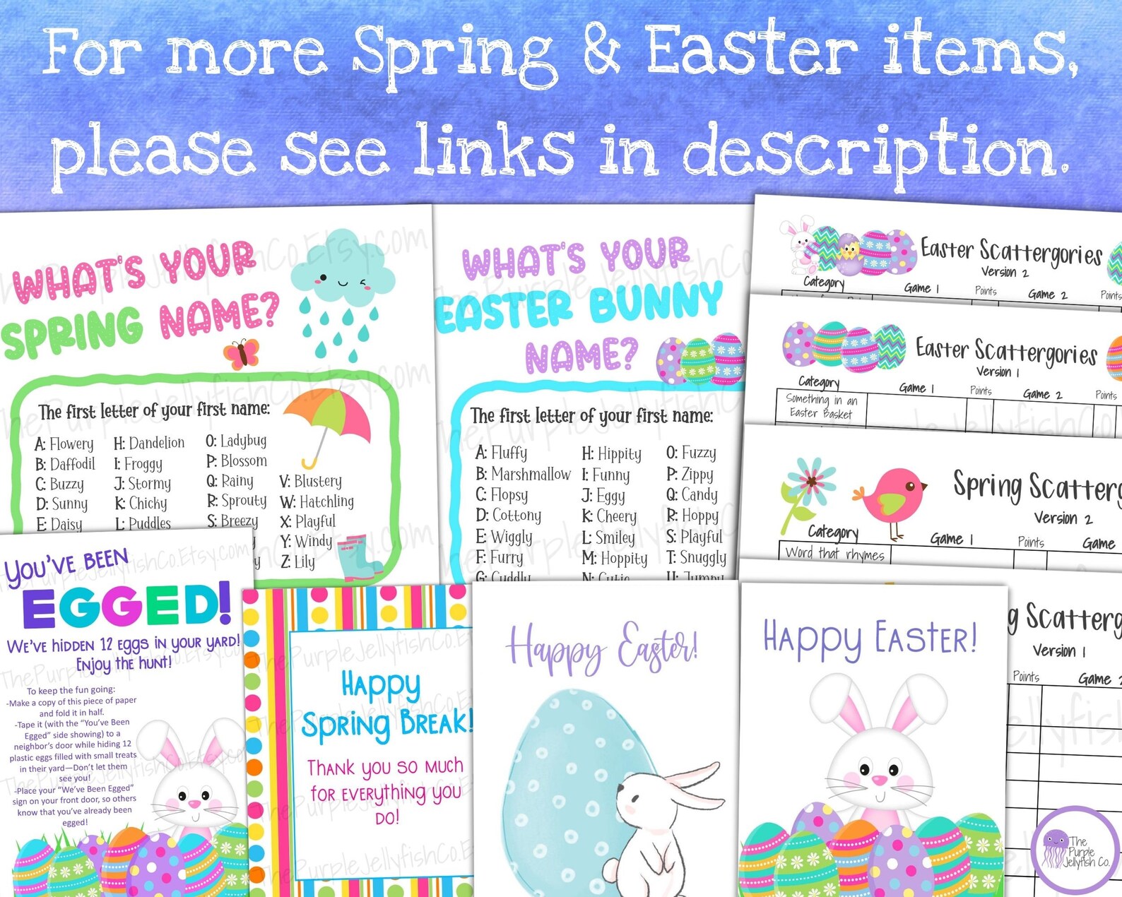 Easter This or That Game for Kids, Printable Easter Activity, Easter ...