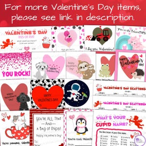 Whats Your Valentine's Day Name Game Sign & Name Tags, Printable ...