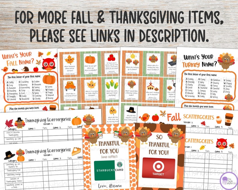 Thanksgiving Word Search, Printable Thanksgiving Games, Fall Worksheet ...