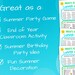 Whats Your Summer Name Game Sign + Name Tags, Printable Summer ...