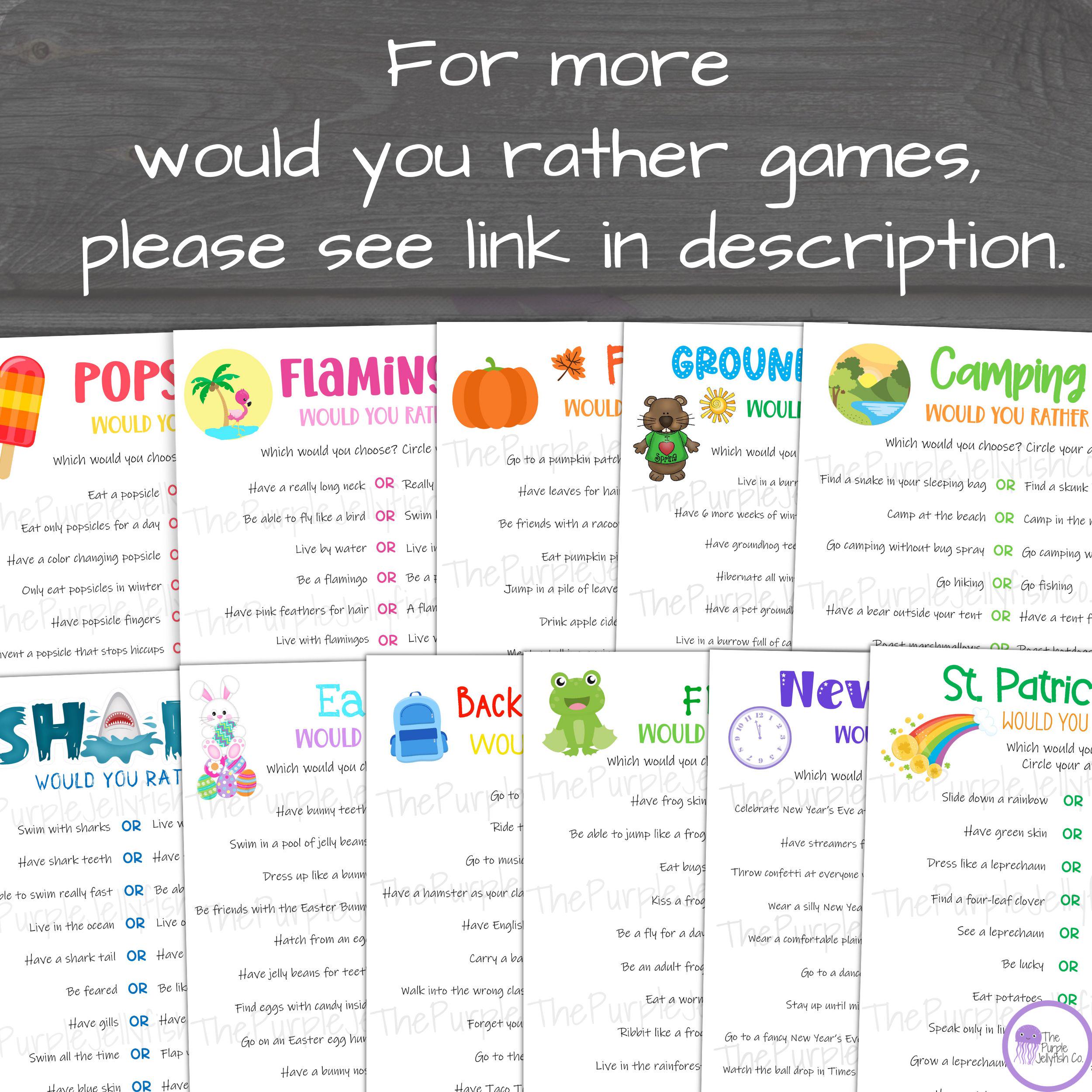 Pirate Would You Rather Game, Talk Like a Pirate Day Activity Printable ...