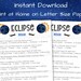 Eclipse Trivia Game for Kids & Adults, Printable Trivia Questions and ...