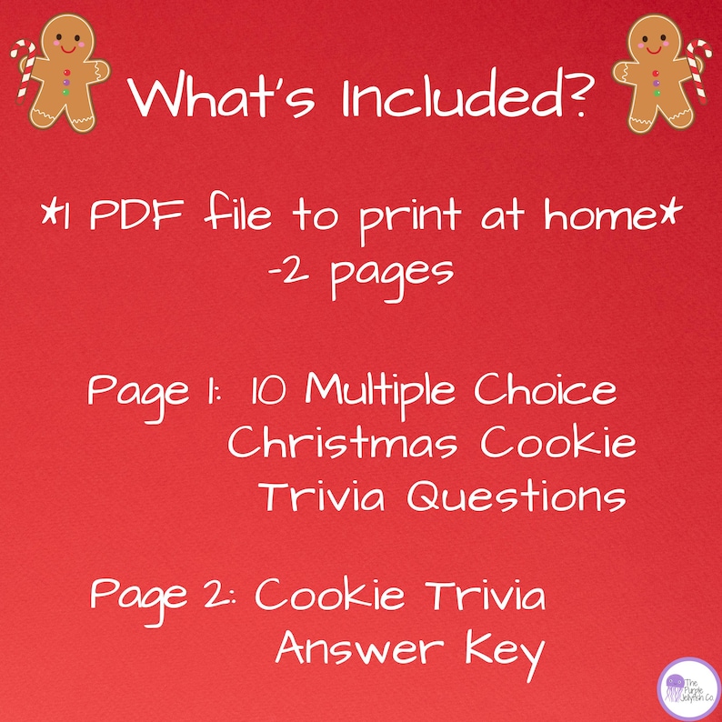 Christmas Cookie Trivia, Cookie Decorating Party, Christmas Cookie ...