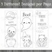 Halloween Coloring Bookmarks for Kids, Halloween Bookmark Printable ...