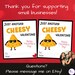 Cheesy Valentines for Kids Classroom Valentine Exchange, Class ...