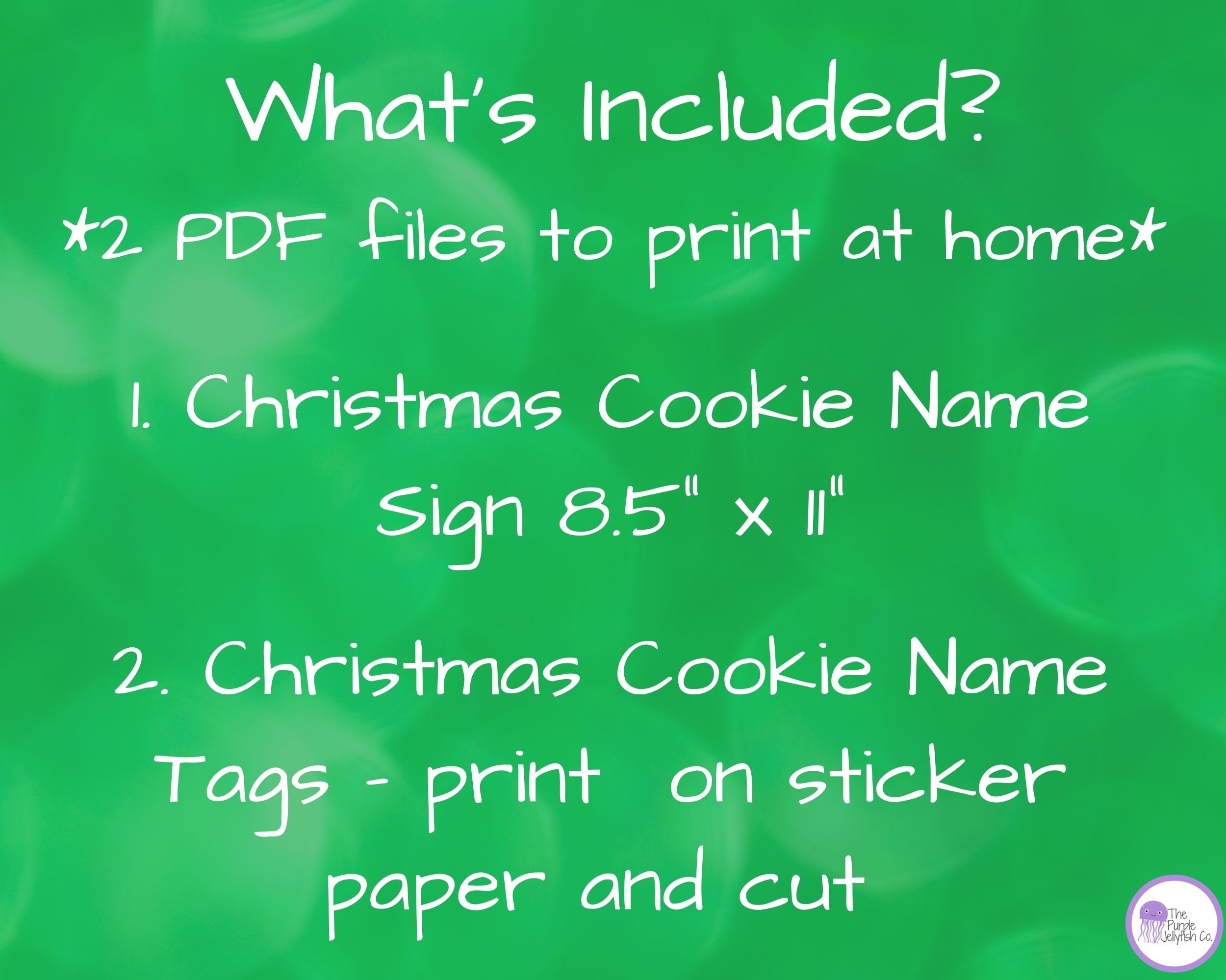 Christmas Cookie Game Printable, Christmas Cookie Decorating Party ...