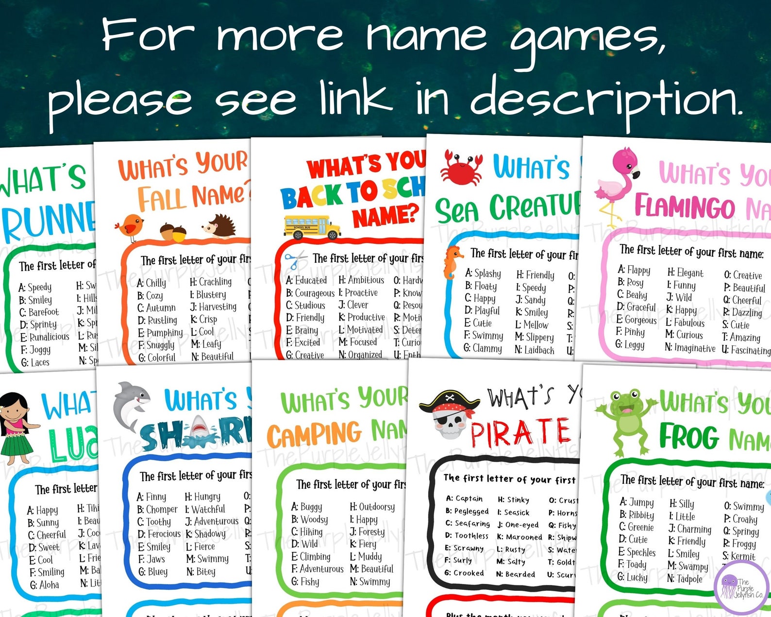 Christmas Name Game Name Tags, What's Your Name Game Festive Holiday ...