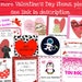 Woodland Animal Valentines Printable, Cute Animal Valentines Day Cards ...