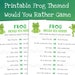 Frog Would You Rather, Printable Frog Game, Frog This or That Game for ...