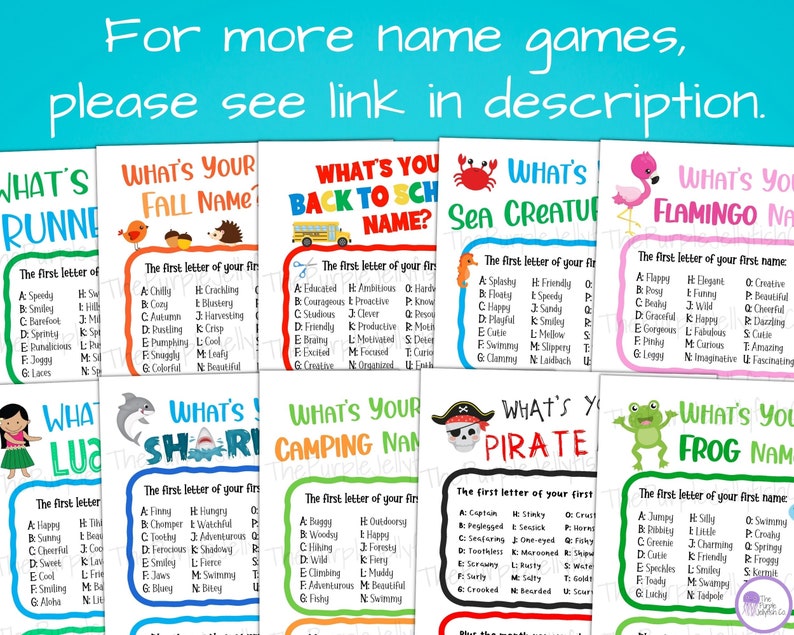 What's Your Cookie Name Game Sign and Name Tags, Cookies and Milk ...