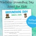 Groundhog Day Jokes, Printable Game for Groundhog Day, Groundhog ...