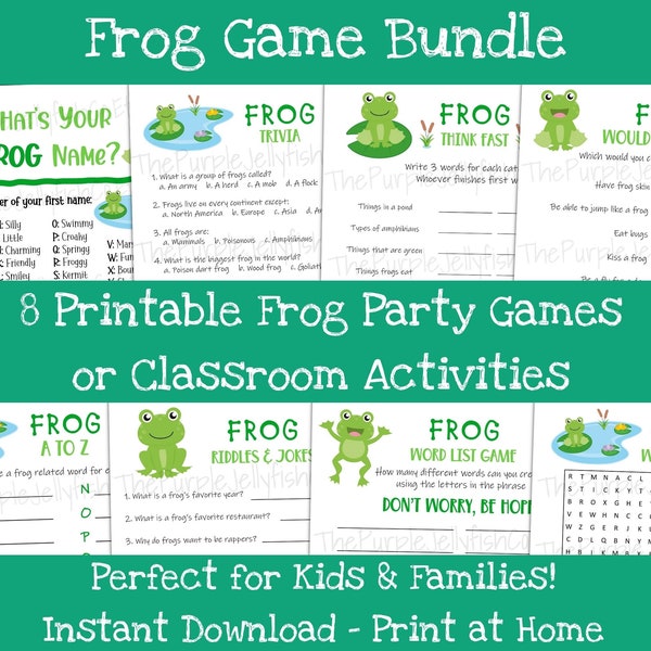 Frog Classroom - Etsy