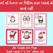 Penguin Valentine Cards for Kids, Printable Valentines for Classroom ...