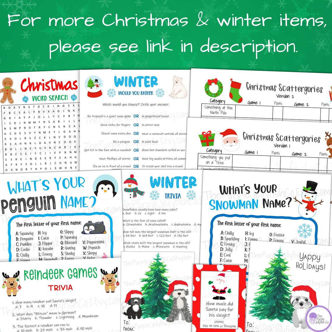 Elf Christmas Would You Rather, Elf Printable Christmas Games for Kids ...