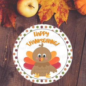 Thanksgiving Gift Tag Printable, Thanksgiving Treat Tag, Thanksgiving ...