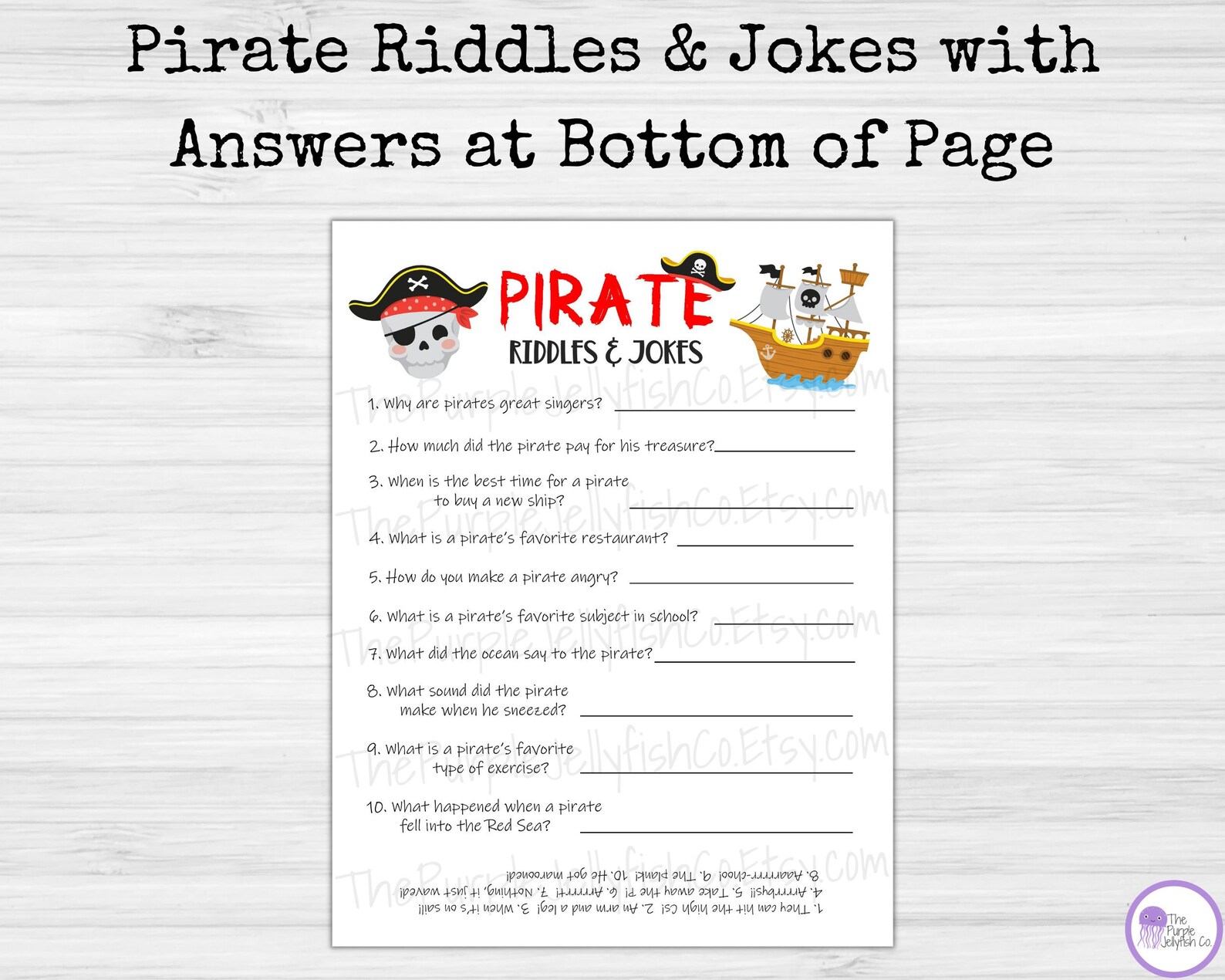 Pirate Games for Kids, Pirate Printables, Talk Like a Pirate Day ...