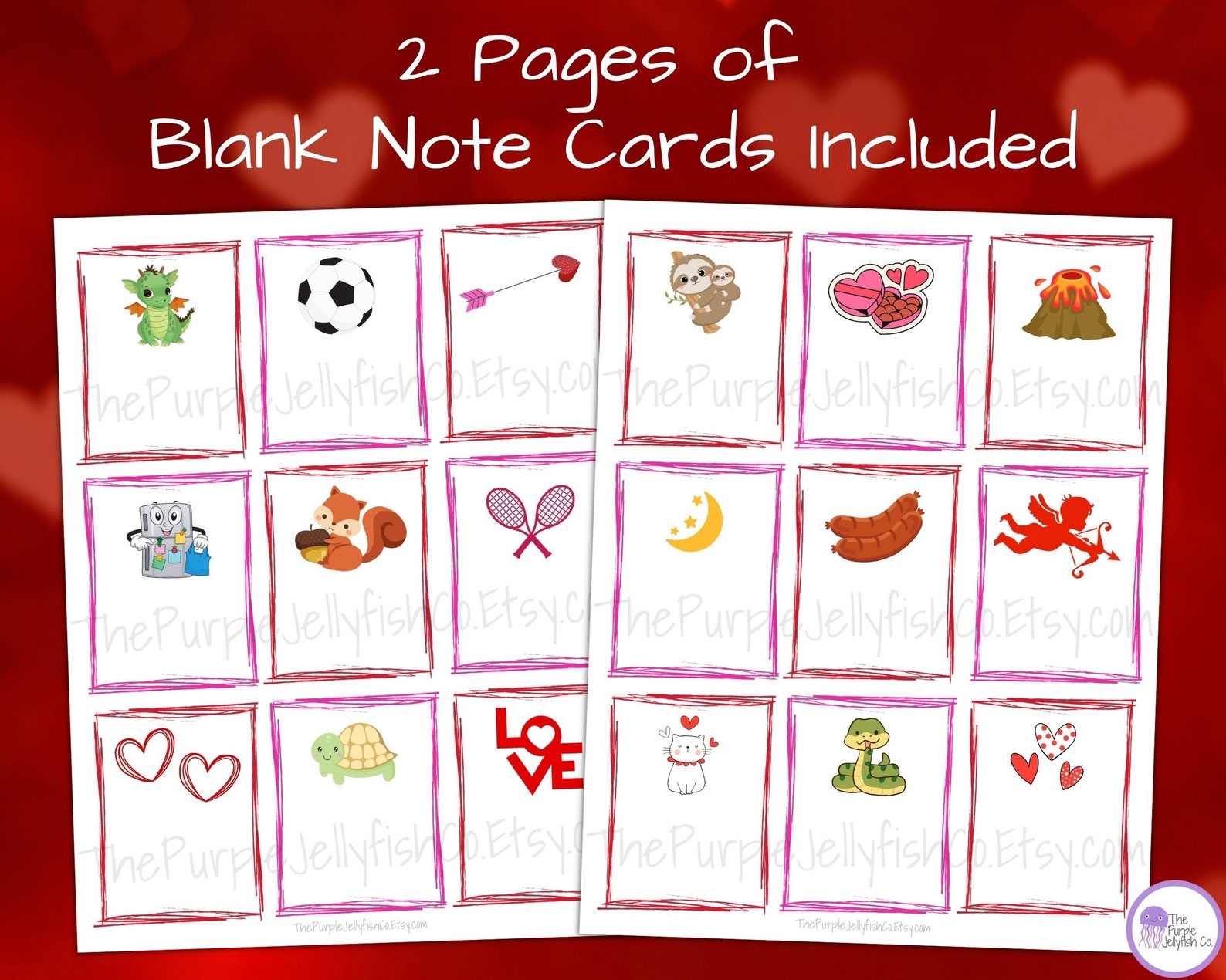 Valentines Lunch Box Notes for Kids Printable Valentine's Day Lunchbox ...