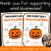 Who is Most Like a Jack-o-lantern, Printable Halloween Party Game for ...