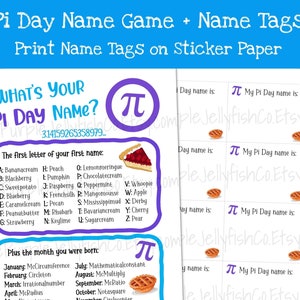 Pi Day Game Bundle, Pi Day Activities for Kids Printable, Pi Day Party ...