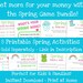 Spring A to Z Game, Printable Spring Game for Kids & Adults, Easter A-Z ...