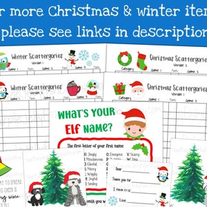 What's Your Snowman Name Game, Printable Winter Game for Kids, Snowman ...