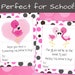 Flamingo Valentines Day Cards for Kids School, Printable Valentines for ...