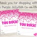 You Rock Valentine Tag Classroom Valentines Printable Pop - Etsy