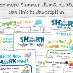 What's Your Summer Break Name Game, Summer Party Decoration, Last Day ...