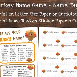 Thanksgiving Game Bundle, Thanksgiving Games Printable, Thanksgiving ...