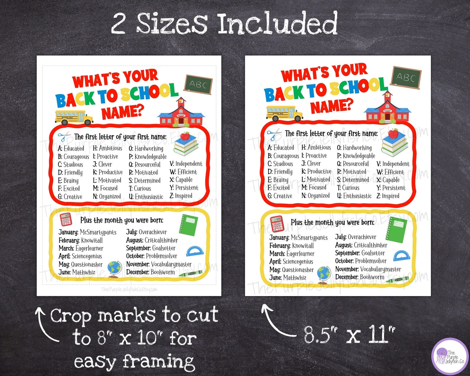 Back to School Name Game, First Day of School Icebreaker Activity ...