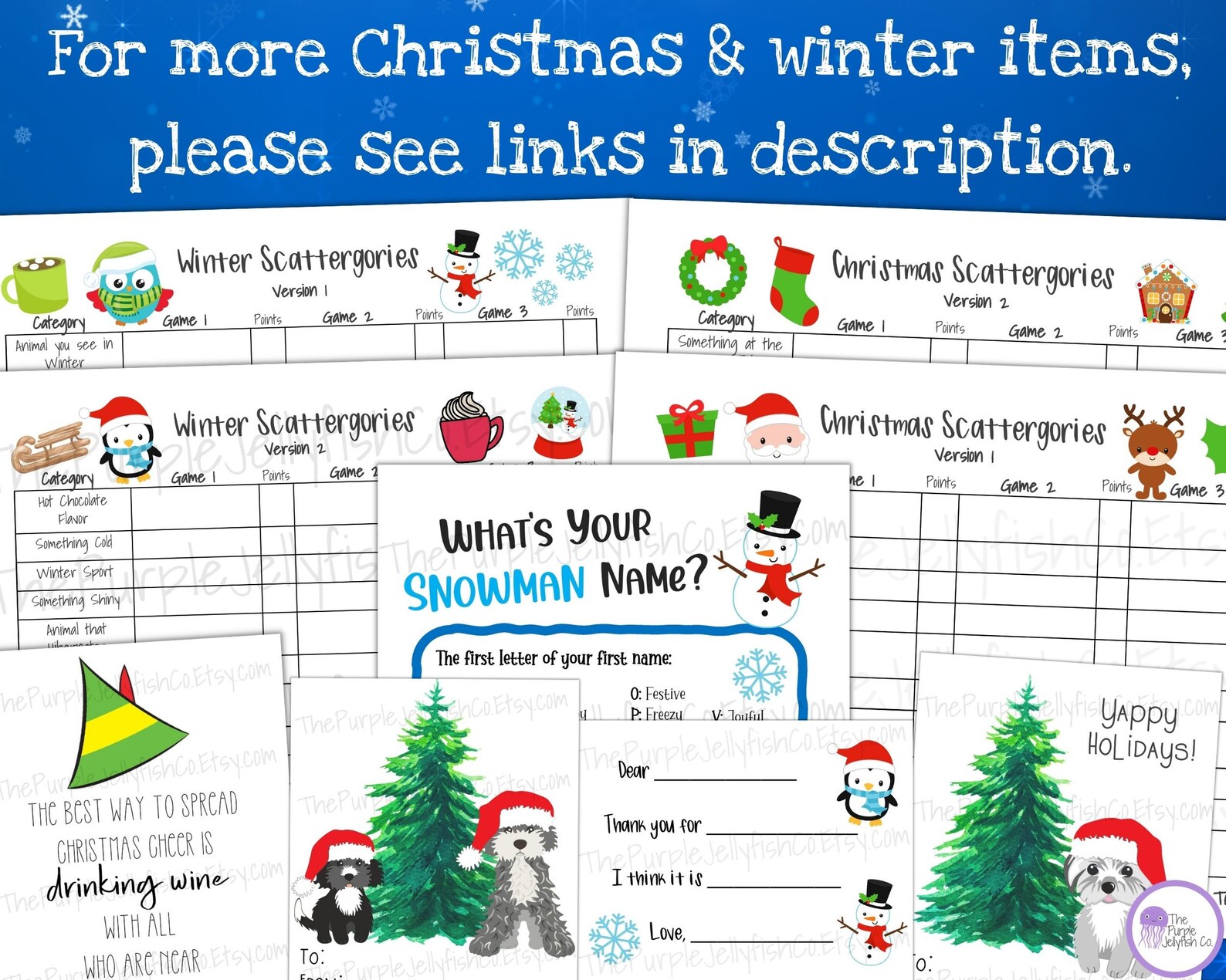 What's Your Penguin Name Game, Printable Winter Activity for Kids ...