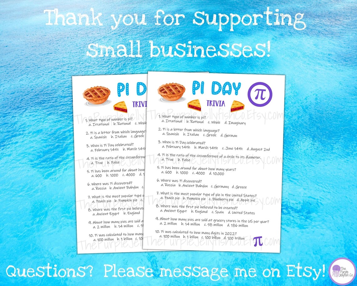 Pi Day Game Bundle, Pi Day Activities for Kids Printable, Pi Day Party ...