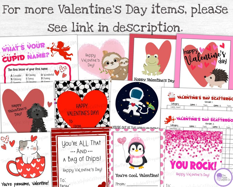 You Rock Valentine Tag Classroom Valentines Printable Pop - Etsy