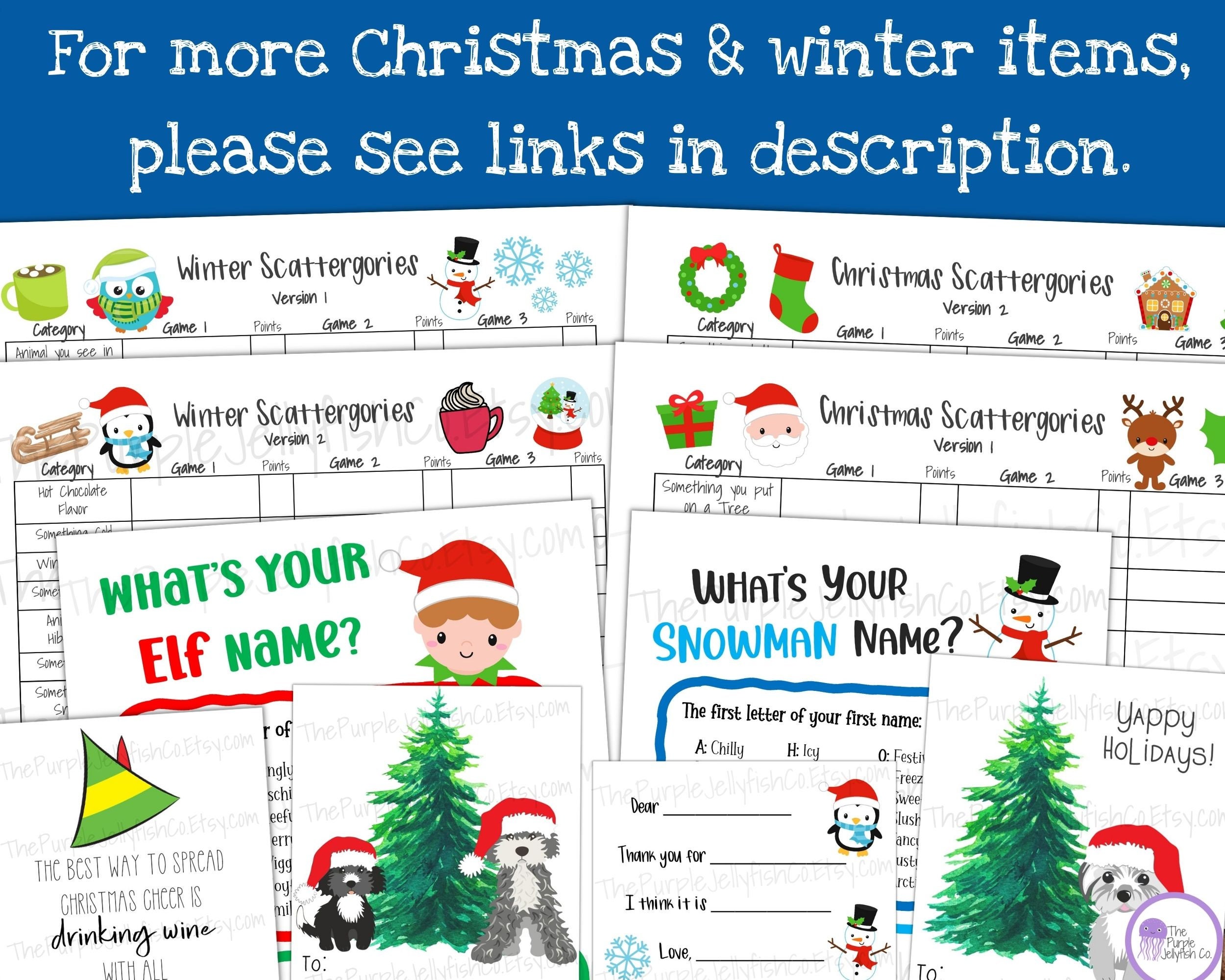 Winter Word Search Printable, Word Search Puzzle for Kids & Adults ...