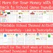 Back to School Would You Rather Questions Printable First Day of School ...