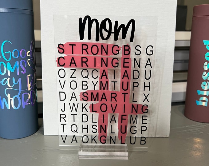 Mothers Day Word Search Día De Las Madres Word Search Mothers Day Gift ...