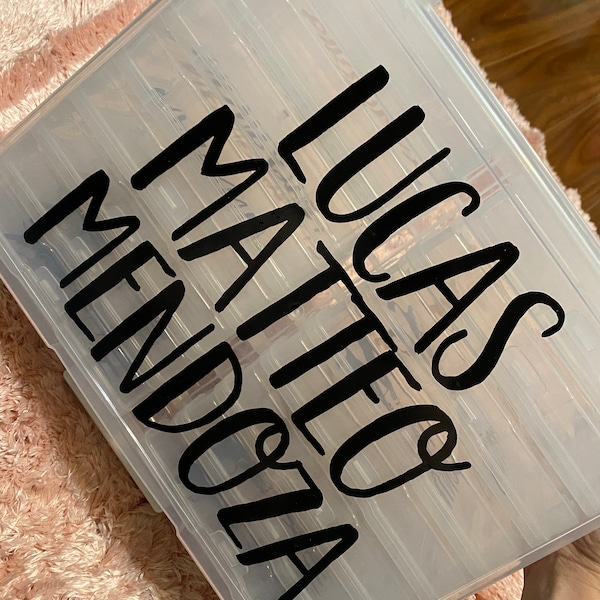 Baby Photo Box Decals - Etsy