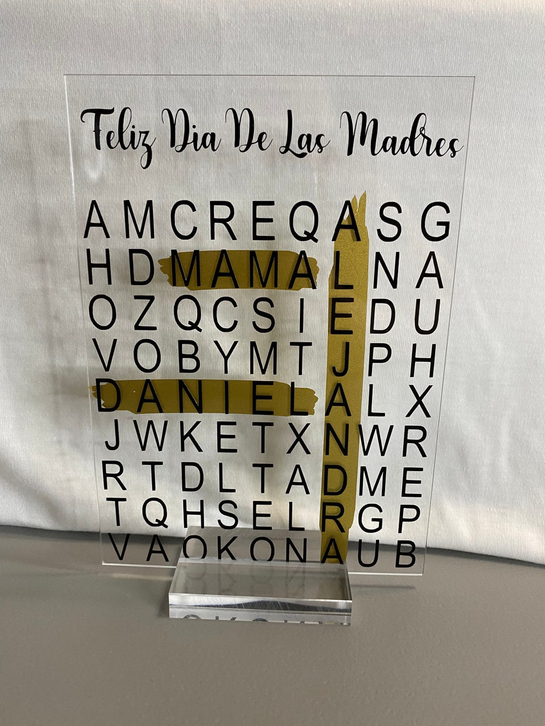 Día De Las Madres Word Search • Mother’s Day Gift • Mother’s Day Word ...