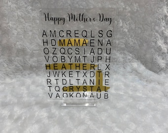 Mother’s Day Word Search • Día De Las Madres Word Search • Mother’s Day ...
