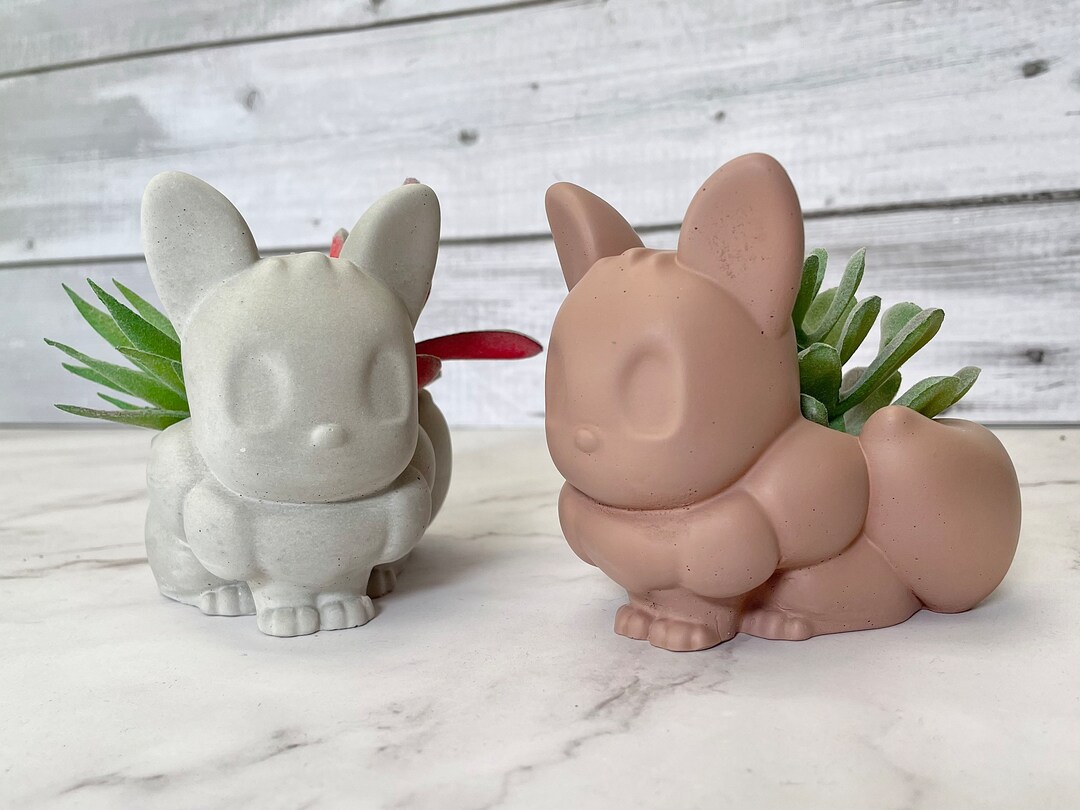 Concrete Creature Planter: Pocket Monster Inspired Succulent Pot - Etsy