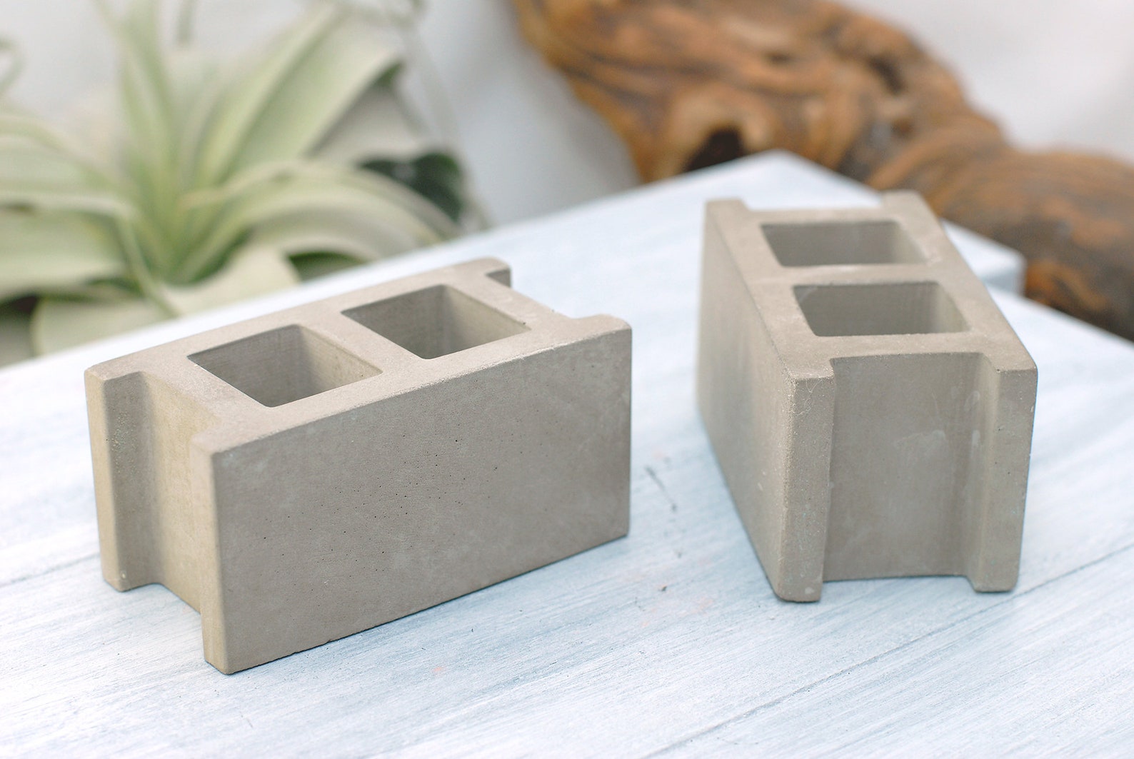 Concrete Display Stand Mini Cinder Block Display Stand - Etsy