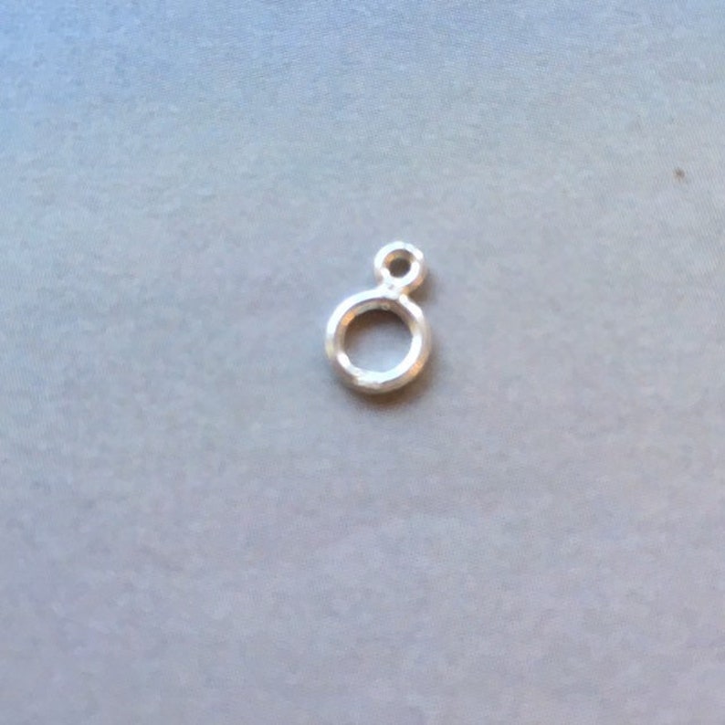 Sterling Silver Double Loops Connector 7.5mm X 5mm Sterling - Etsy