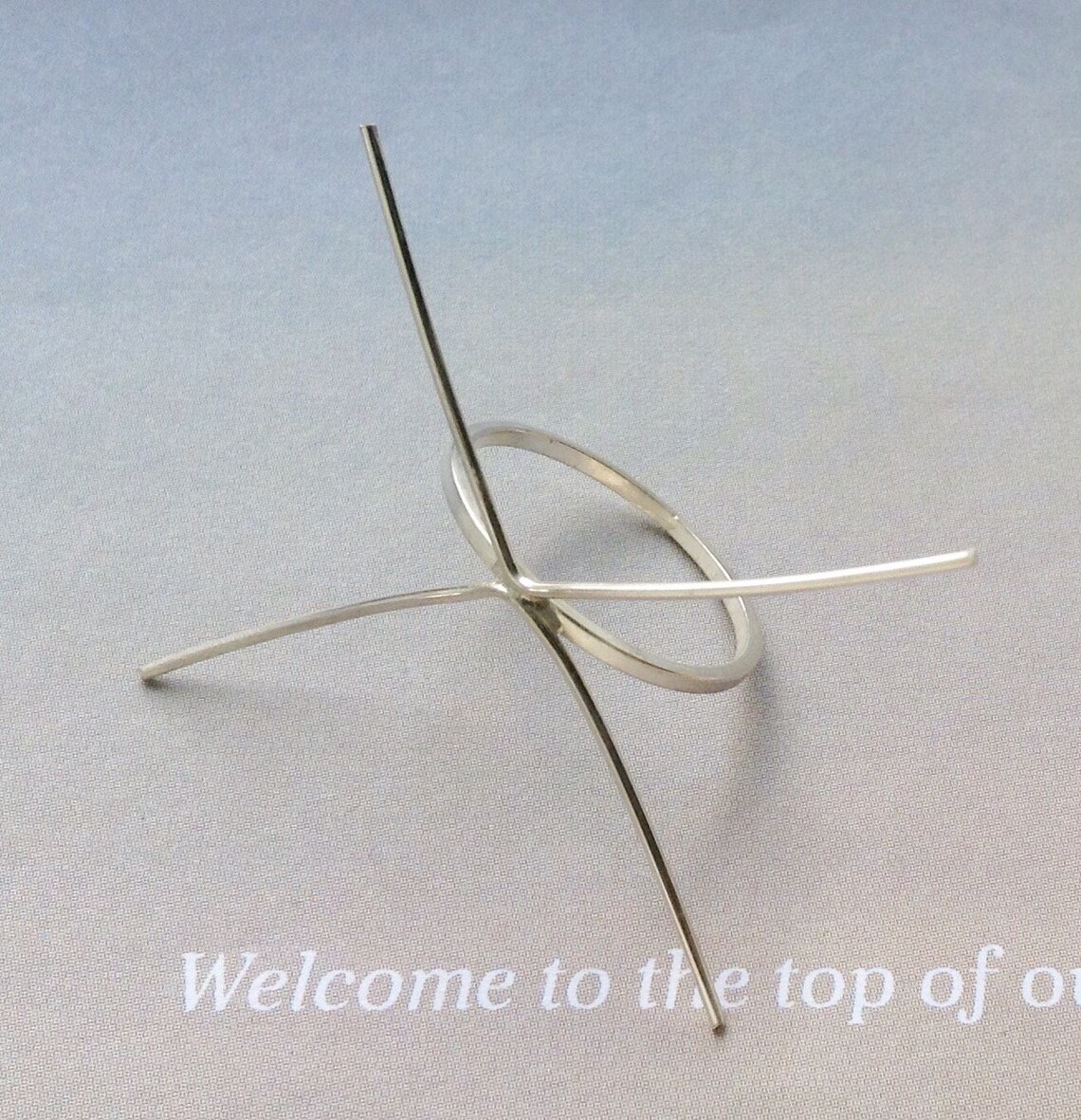 Sterling Silver Ring Setting Handmade Stackable Claw Setting - Etsy