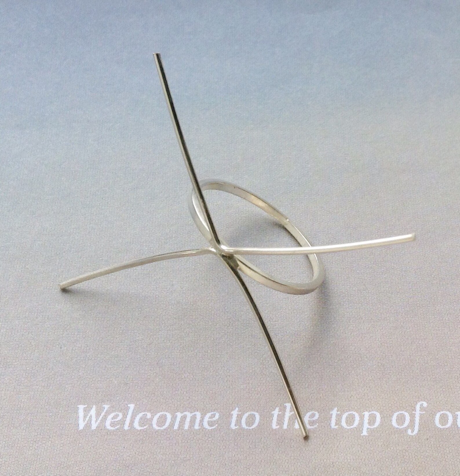 Sterling Silver Ring Setting Handmade Stackable Claw Setting - Etsy