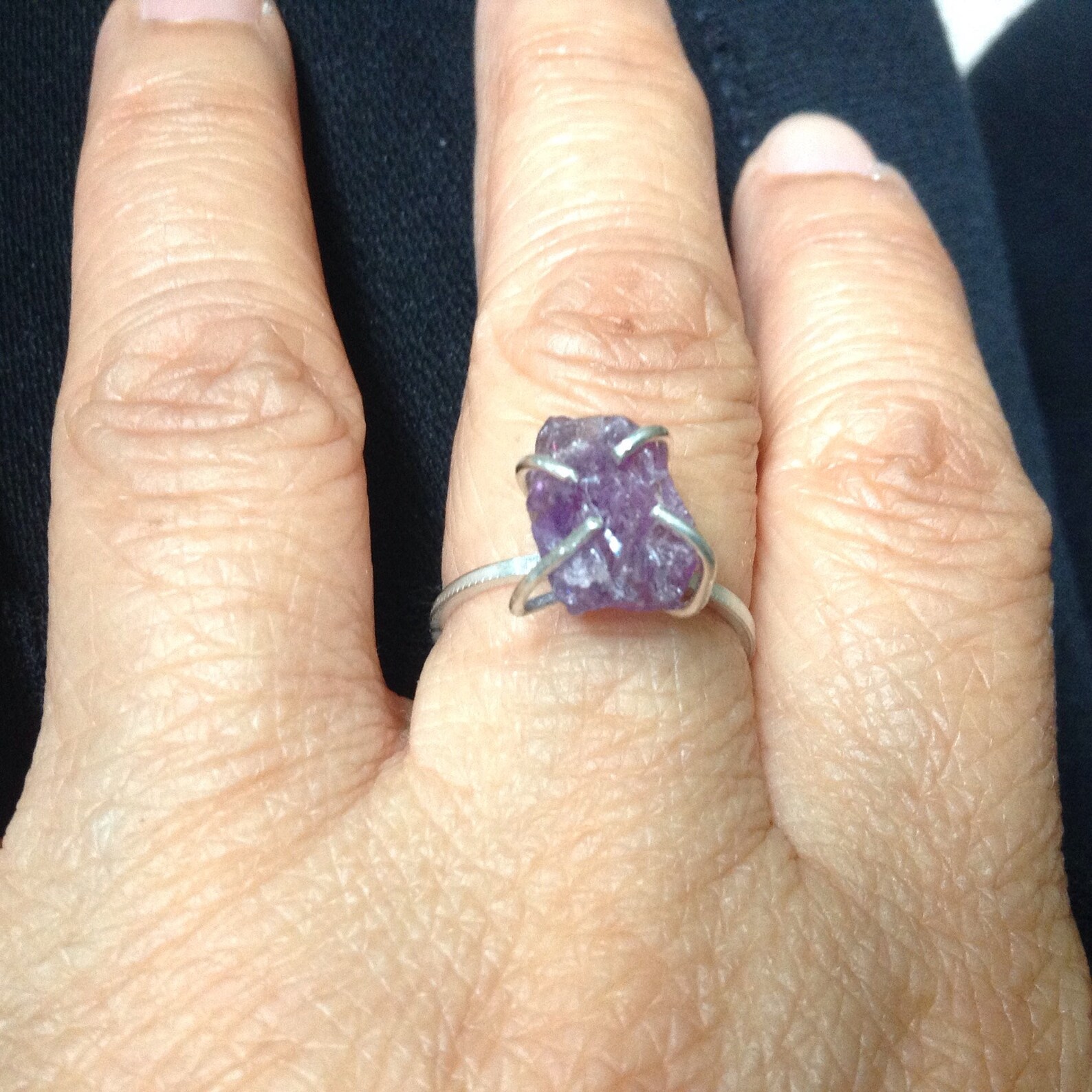 Sterling Silver Ring Setting Handmade Stackable Claw Setting - Etsy